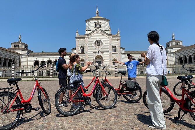 Highlights of Milan Bike Tour - Porta Garibaldi and Diamond Tower