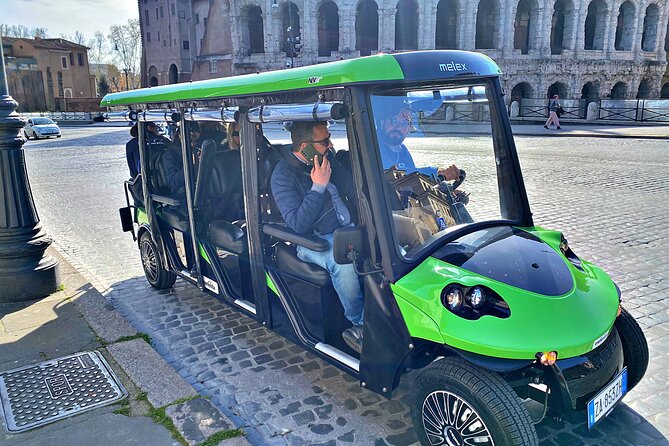 Highlights of Rome: Golf Cart Tour With Artisanal Gelato Tasting - Exploring Rome by Golf Cart