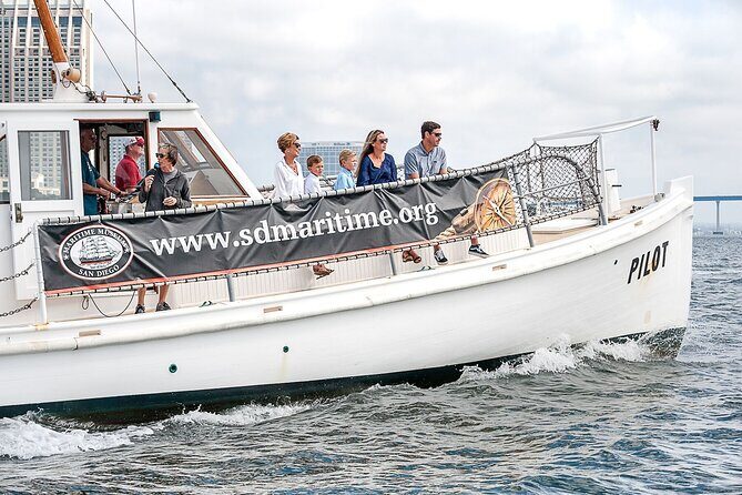 Historic Bay Cruise Aboard 1914 Pilot boat with General Admission - What You’ll See and Hear