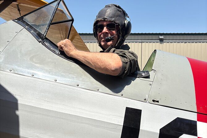 Historical Flight in an Open Cockpit Biplane from WWII - Who Will Love This Tour