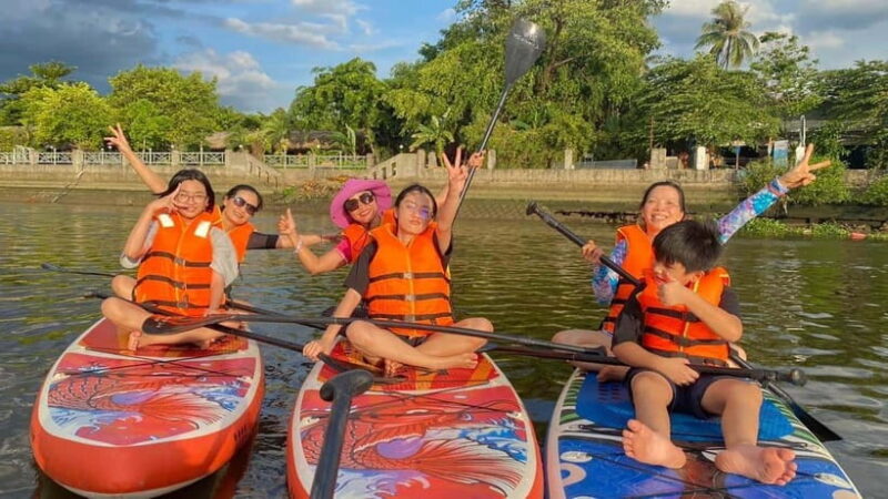 Ho Chi Minh City Sightseeing And Sup Paddleboard Tour - The Heart of the Day: The Saigon River Kayaking Experience