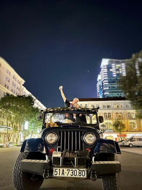 Ho Chi Minh Private Jeep Night Tour & Street Food - Exploring the Itinerary: A Night in Saigon