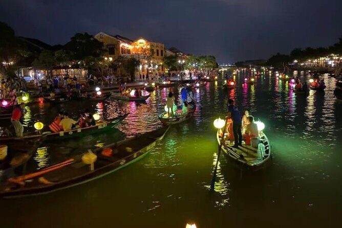 Hoai River Boat Trip by Night with Release Lantern - Introduction
