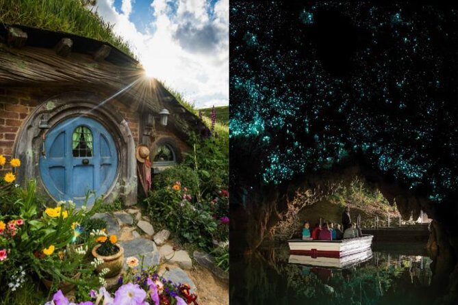 Hobbiton & Waitomo Caves Guided Day Trip from Auckland incl lunch - Starting Early in Auckland