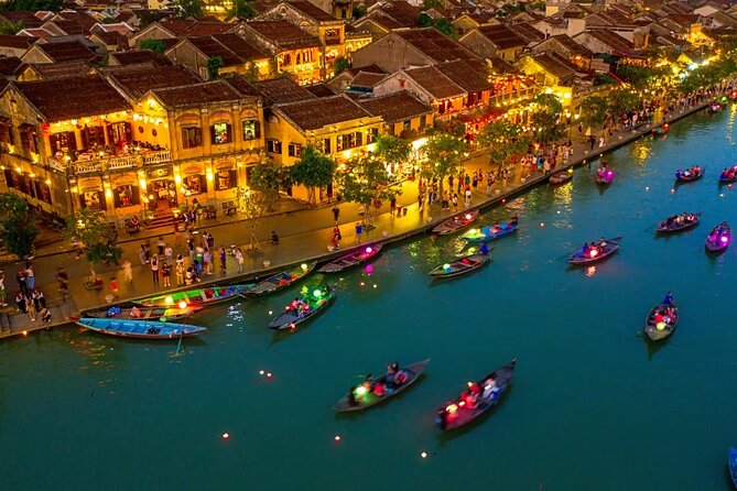 Hoi An Ancient town -Marble Mountains Tours FROM DANANG(15H30-21H - Practical Details: Transport, Timing, and Group Size