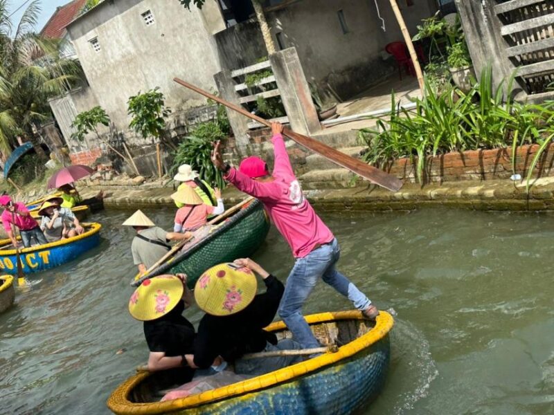 Hoi An Bamboo Basket Boat Ride in Water Coconut Forest - The Sum Up