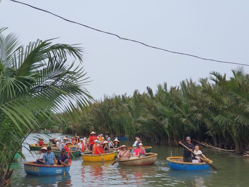Hoi An Bamboo Basket Boat Tour with Two-way Transfers - Key Points