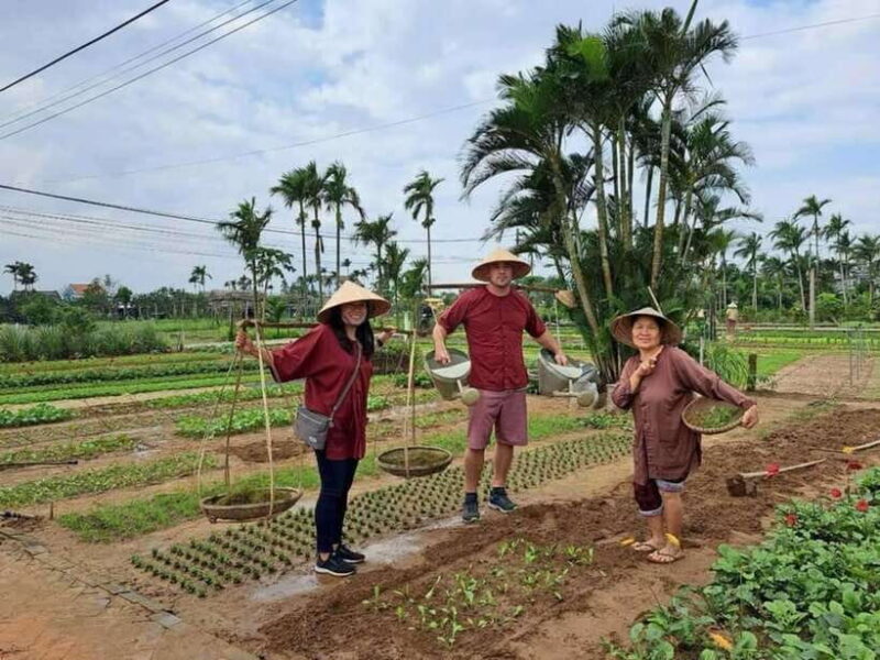 Hoi An: Basket Boat and Farming and Cooking Class in Tra Que - FAQs