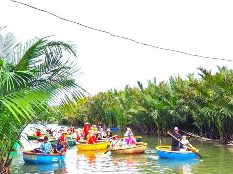 Hoi An: Basket Boat Ride, Fishing, and Crab Catching Tour - The Basket Boat Race and Local Life