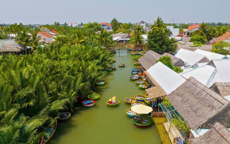 Hoi An: Basket boat tour (include transfer, a fresh coconut) - FAQ