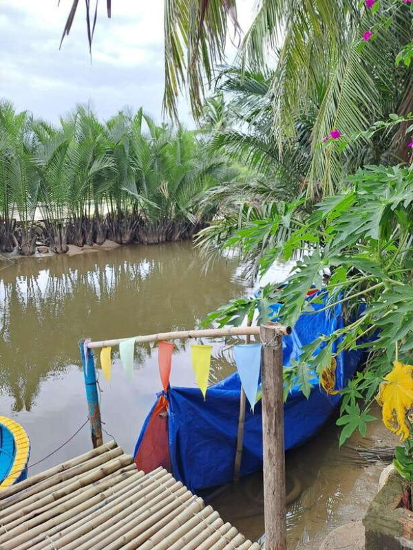 Hoi An City tour -Basket boat ride in the Coconut forest - Visiting the Water Coconut Palm Village