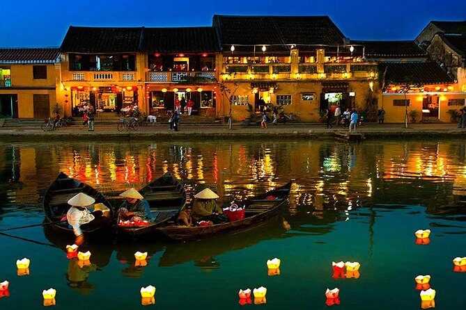 Hoi An City TourBoat RideRelease Flower Lantern on river - Authentic and Well-Rated Experience