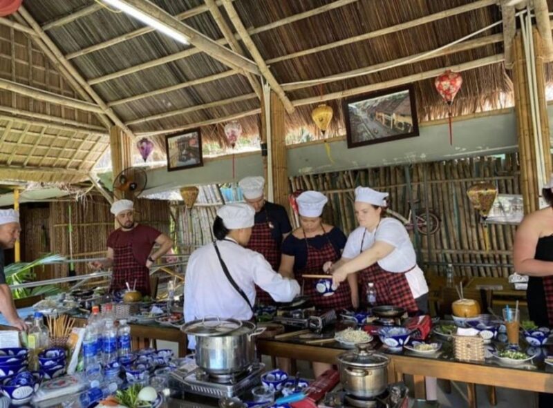 Hoi An : Cooking Class w Local Family and Basket Boat Ride - Transport, Pricing, and Group Dynamics