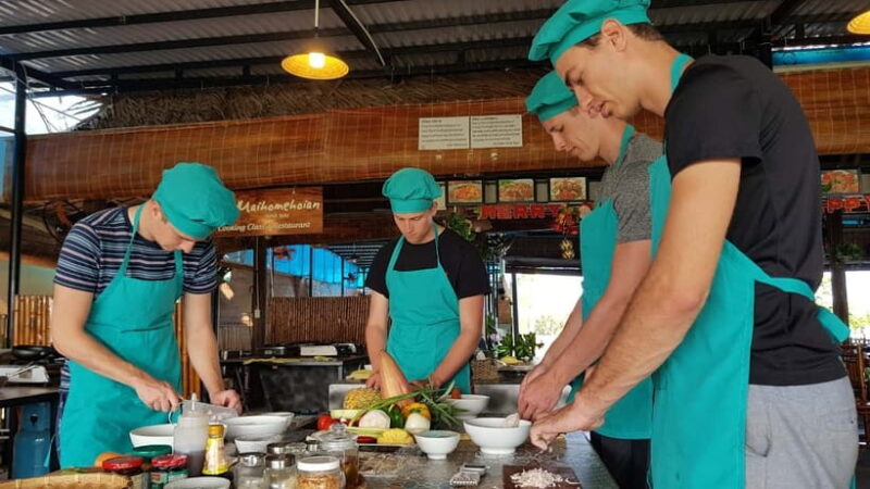 Hoi An Cooking Class With Market and Bamboo Basket Boat Tour - Return Journey and Reflection