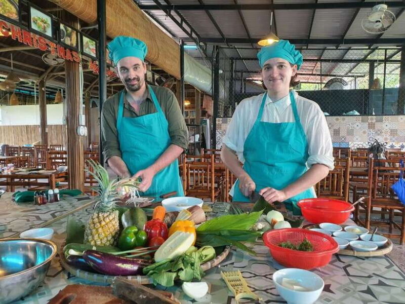 Hoi An Cooking Class With Market and Bamboo Basket Boat Tour - Tour Details and Considerations