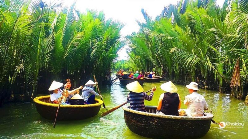 Hoi An: Countryside- Basket Boat & Cooking Class in Tra Que - Detailed Breakdown of the Itinerary