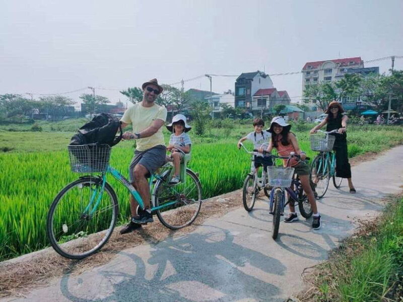 Hoi An: Countryside by Cycling &Traditional Basket Boat Ride - Participating in local fishing traditions