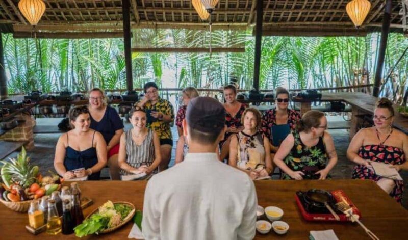 Hoi An: Eco Cooking Class with Market Trip and Basket Boat - Key Points