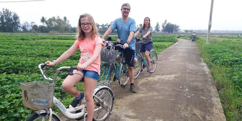 Hoi An : Half day Biking, Buffalo riding and Basket boat - What’s Included and What’s Not