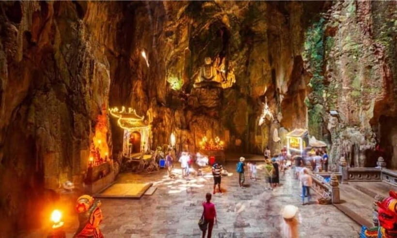 Hoi An: Marble Mountain to Monkey Mountain Guided Group Tour - Frequently Asked Questions