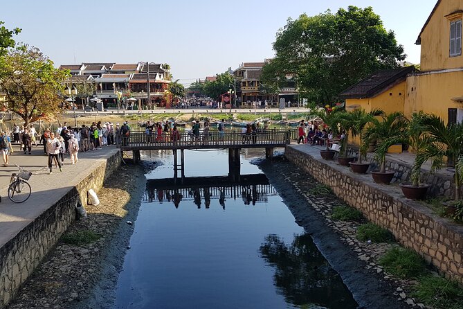 Hoi An town private walking tour with boat trip - The Iconic Japanese Covered Bridge