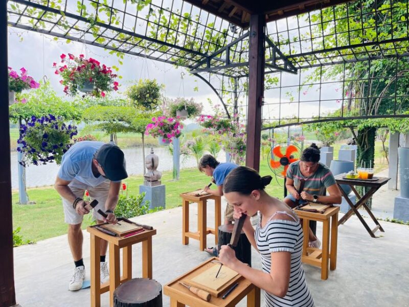 Hoi An: Wood Carving Class with Village Master Artisan - An Authentic Artistic Escape Near Hoi An