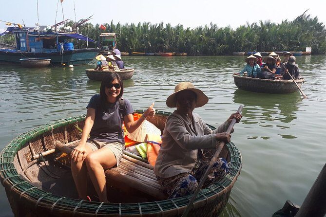 Hoian coconut basket boat ride & marble sculptor from Danang city - An In-Depth Look at the Tour