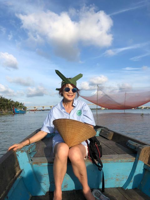 HoiAn Fishing BBQ Sunsent Cruise - Nighttime Star Gazing and Calm Reflection