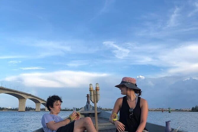 HoiAn Hideout Fishing BBQ Sunset Sampan Coconut Boat Trip - The Value of the Tour