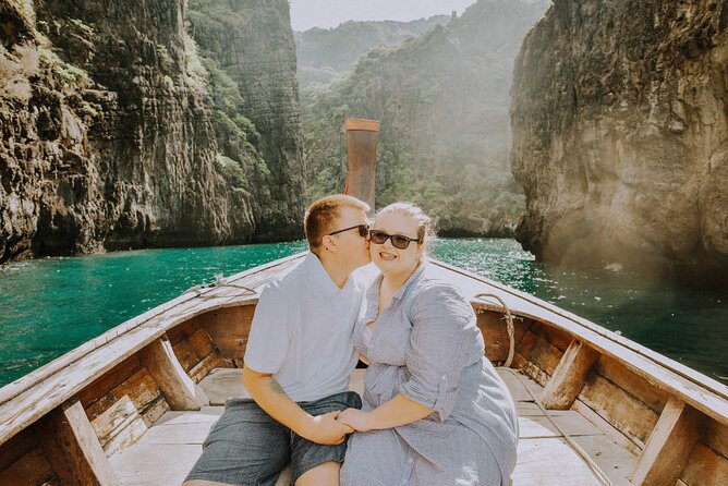 Holiday Travel Photoshoot with Long-tail boat Phi Phi Islands - Why This Tour Stands Out