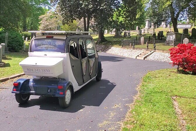 Hollywood Cemetery Electric Car Tour in Richmond - Key Points