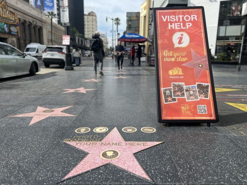 Hollywood: Make Your Own Star Walk of Fame Photo Experience - The Sum Up