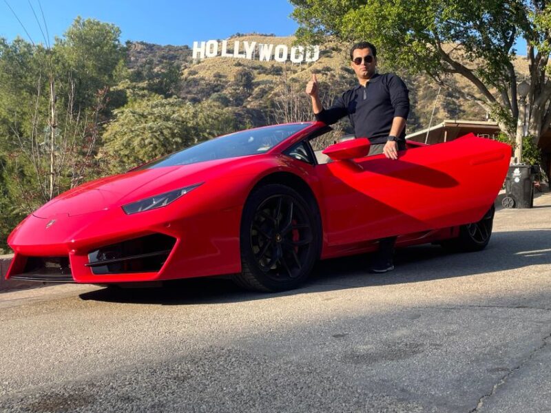 Hollywood Sign 30 Min Lamborghini tour (Drive or Be driven) - Key Points