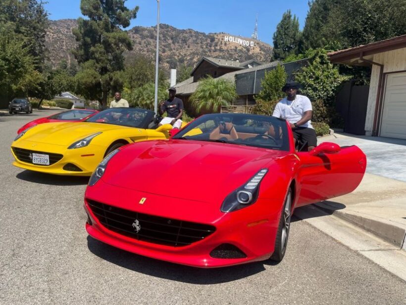 Hollywood Sign 50 Min Ferrari tour (drive or be driven) - Key Points