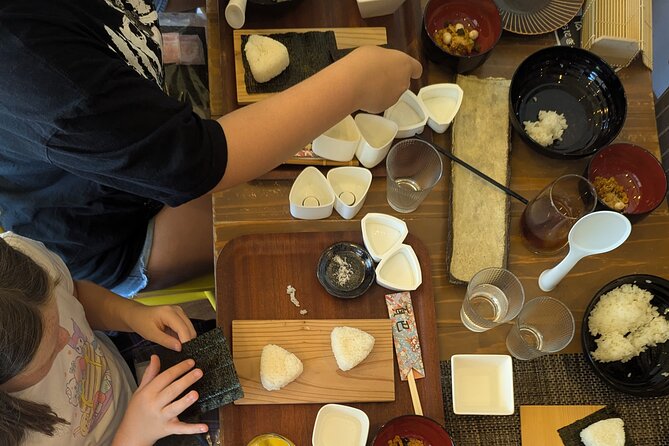 Home Made Onigiri and Matcha Cooking Class - Key Points