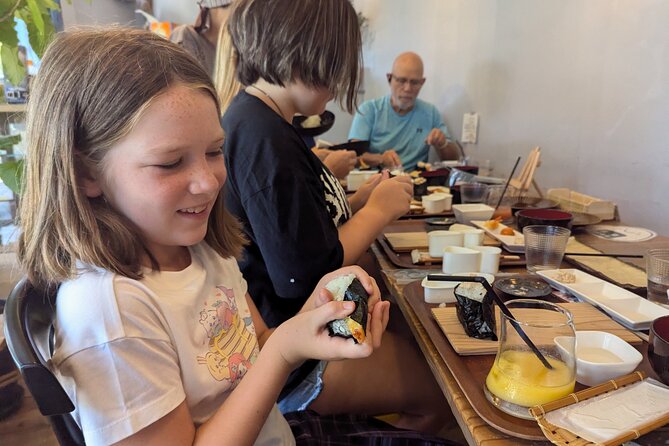 Home Made Onigiri and Matcha Cooking Class - Onigiri Making Experience