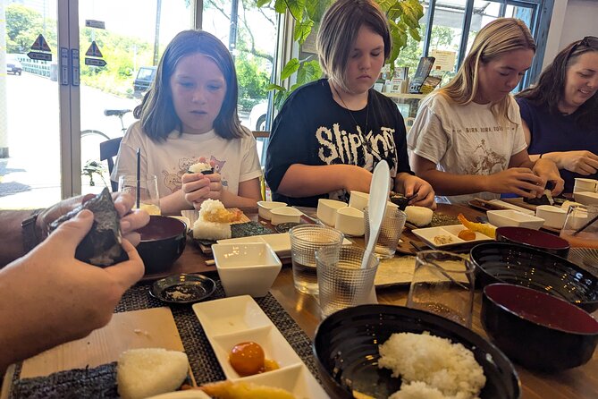 Home Made Onigiri and Matcha Cooking Class - Japanese Sweets and Dessert
