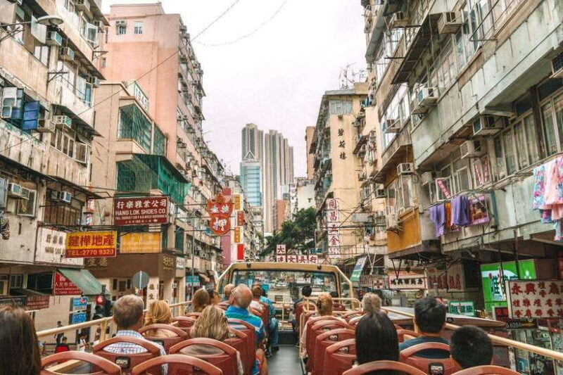 Hong Kong: Big Bus Hop-On Hop-Off Tour & Optional Peak Tram - The Itinerary: What You Can Expect