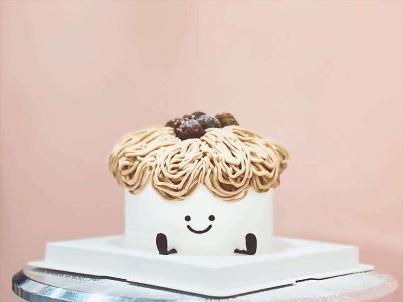 Hong Kong: DIY Baking Workshop - Baby Chestnut Cake - The End Product: Tasty and Takeaway