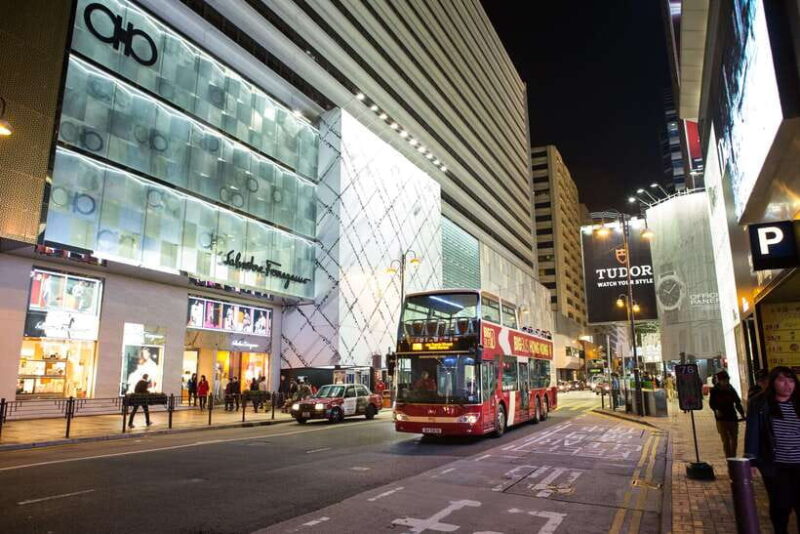 Hong Kong: Panoramic Night Tour of Kowloon by Open-top Bus - Practical Tips for the Tour