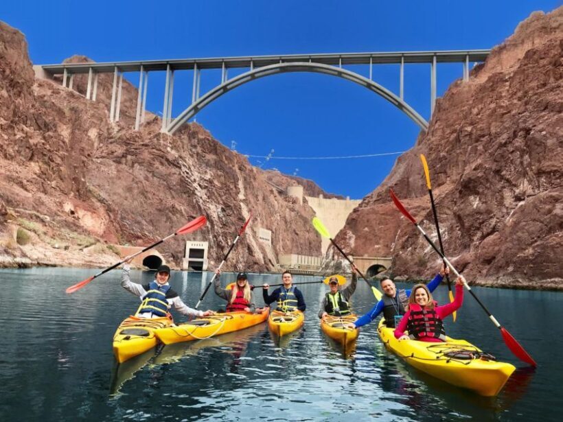 Hoover Dam Kayak Tour & Hike - shuttle from Las Vegas - Key Points