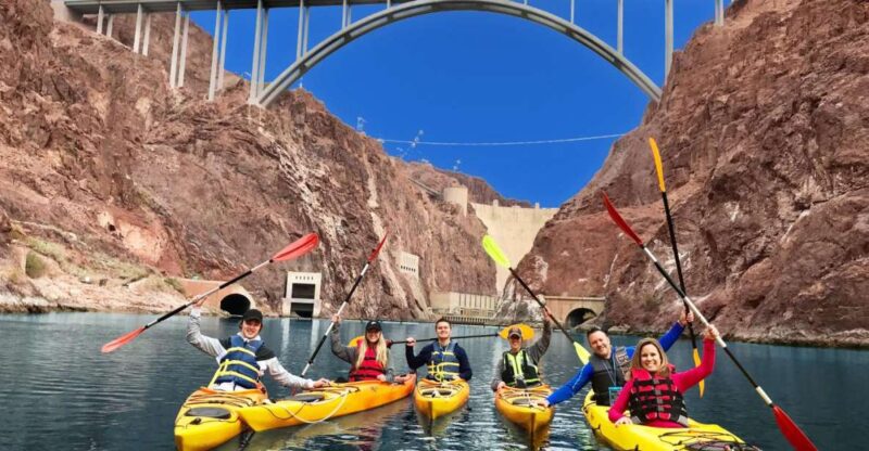 Hoover Dam Kayak Tour & Hike - shuttle from Las Vegas - Key Points