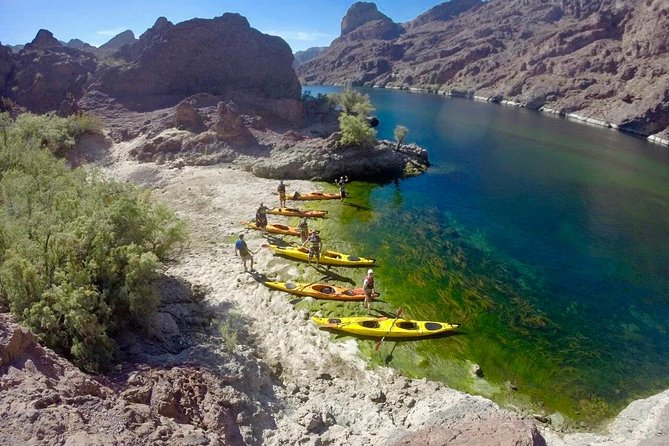 Hoover Dam Kayak Tour on Colorado River With Las Vegas Shuttle - Permit Fees and Meeting Points