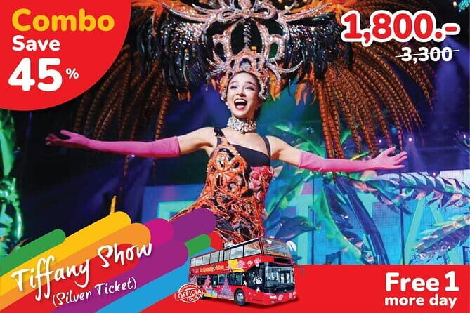 Hop-On Hop-Off Pattay Bus Tours and Tiffany Show Combo - Key Points