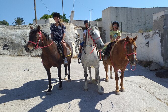 Horse Riding--Explore Secret Thera - Panoramic Perspectives From the Caldera