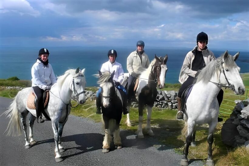 Horse riding the mountain trail. Clare. Guided, 2 hours - The Location and Setting