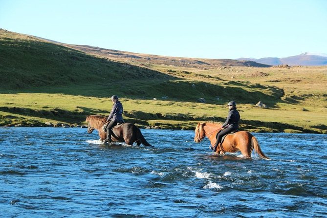 Horse Riding Tour to the Glacier River Delta With Waterfall - Group Size and Weather Conditions