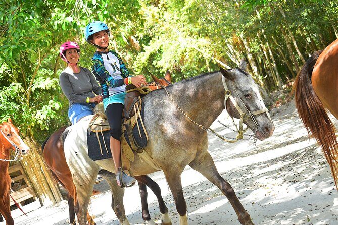 Horseback riding and ATV in the jungle. Zip line & cenote in Quintana Roo. - An Overview of the Tour Experience