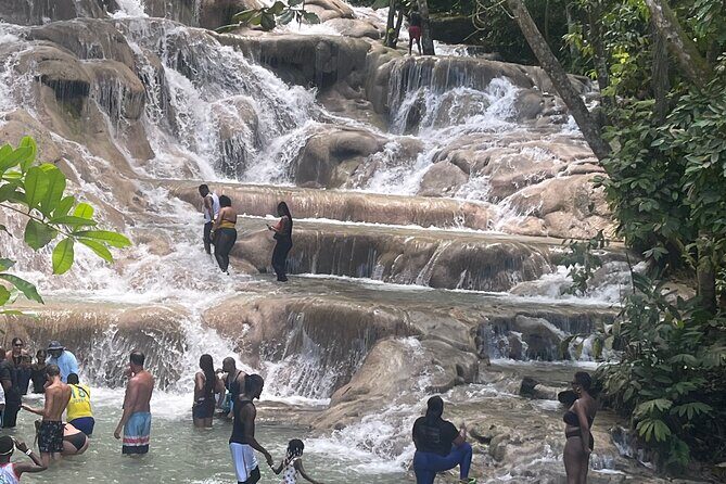 Horseback Riding and Swimming then Dunn's River Falls - Key Points