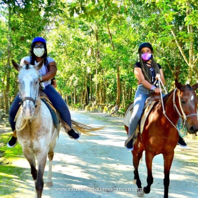 Horseback Riding & ATV Adventure with Ziplines & Cenote - Introduction: What This Tour Offers